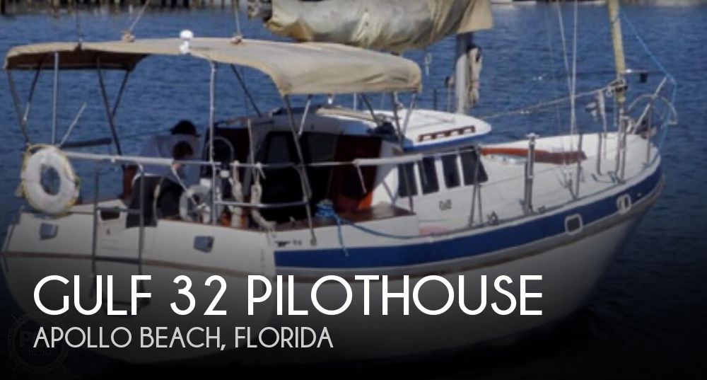 1987 Gulf 32 Pilothouse Sailboat for Sale in Ruskin, FL