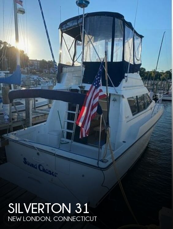 1993 Silverton 31 Convertible Fishing boat for Sale in New London, CT