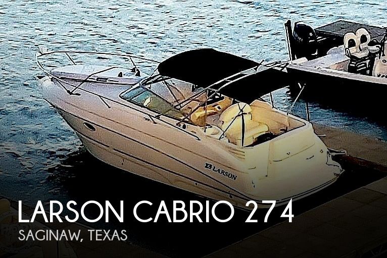 2002 Larson Cabrio 274 Power boat for Sale in Copper Canyon, TX