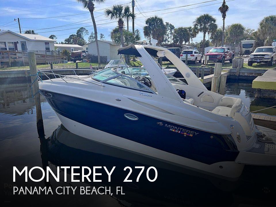 2005 Monterey 270 Cruiser Power boat for Sale in P C Beach, FL