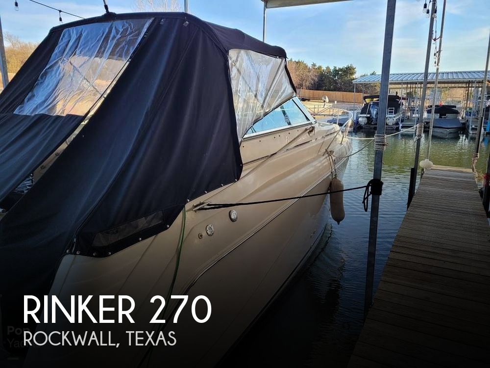 2001 Rinker 270 Fiesta Vee Power boat for Sale in Heath, TX