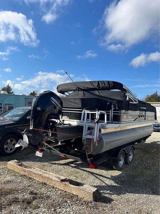 2021 Sun Tracker 20dxl Fish Barge Pontoon Boat for Sale in Canton, TX