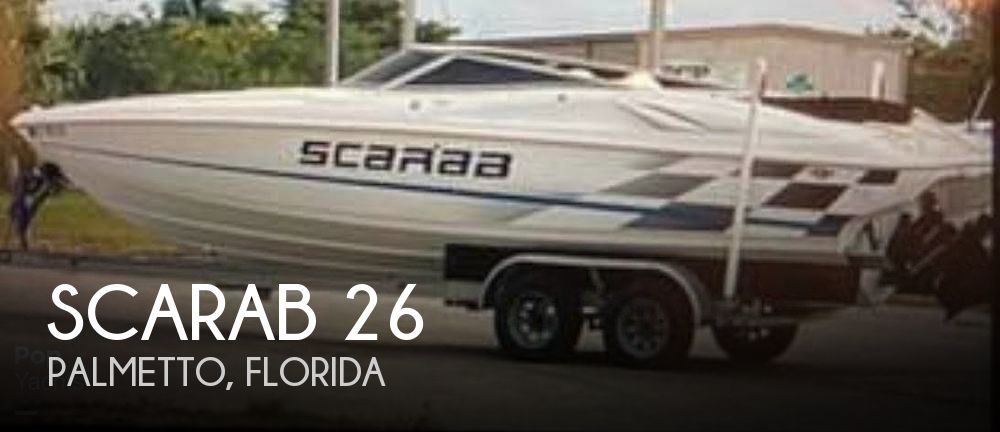 Used scarab 26 Boats For Sale by owner | BoatersNet