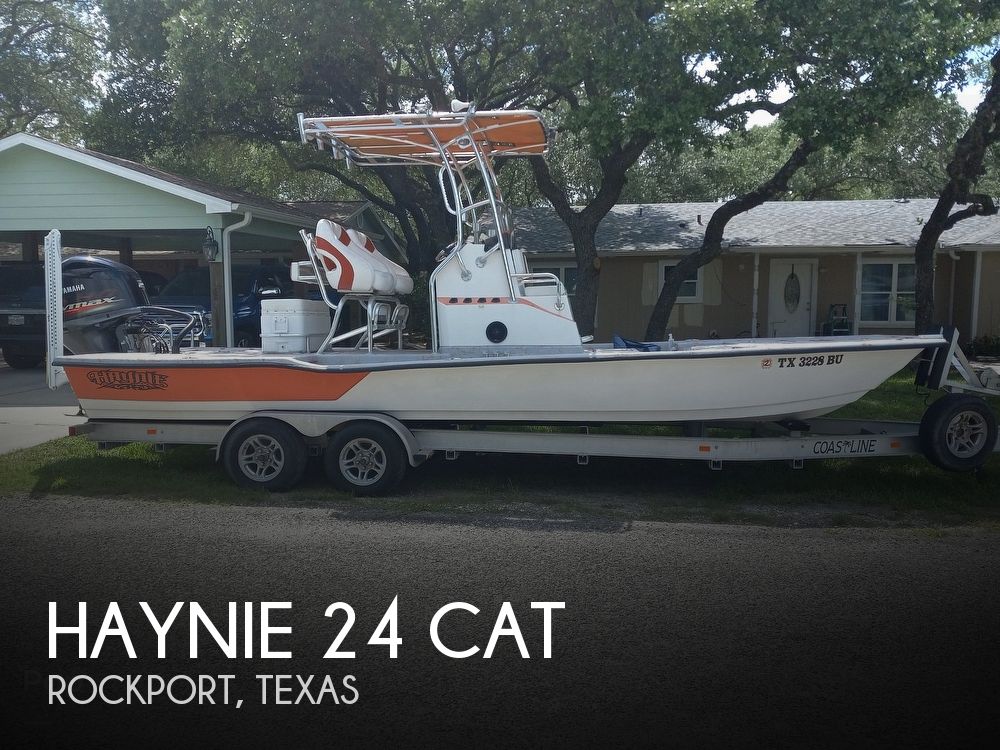 2013 Haynie 24 Cat Power boat for Sale in Rockport, TX
