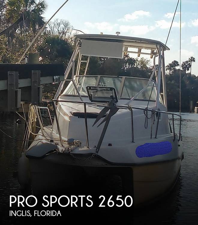 2000 Pro Sports Pro Kat 2650 Cuddy Cabin for sale - id:54339